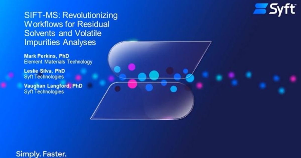 Revolutionize workflows for residual solvents and volatile impurities ...