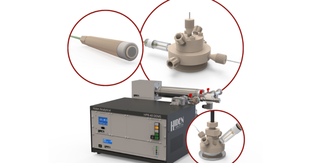 Hiden Analytical showcases key features of the ECL series for real-time ...