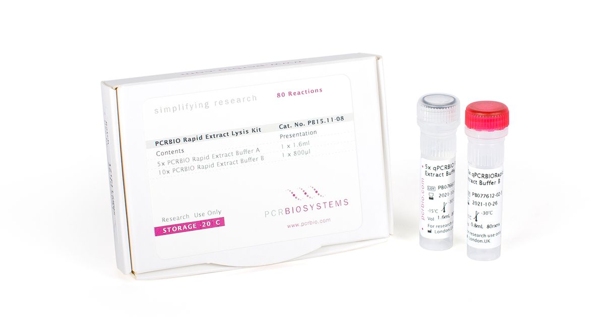 PCRBIO Rapid Extract Lysis Kit | SelectScience