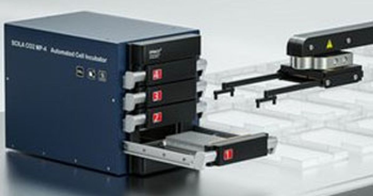 A new solution for compact and automated cell incubation