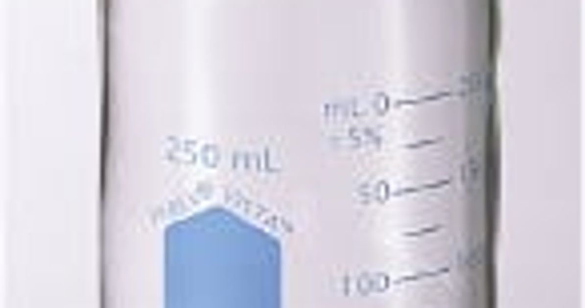 PYREX® VISTA™ Griffin Low Form 250 mL Beaker, Double Scale, Graduated