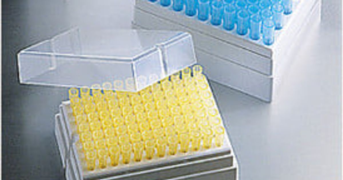 Corning® 100-1000 µL Universal Fit Racked Pipet Tips, Blue, Sterile, 10 ...