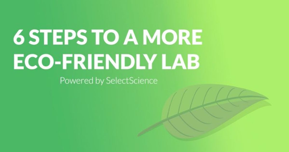 Six simple steps to lab sustainability