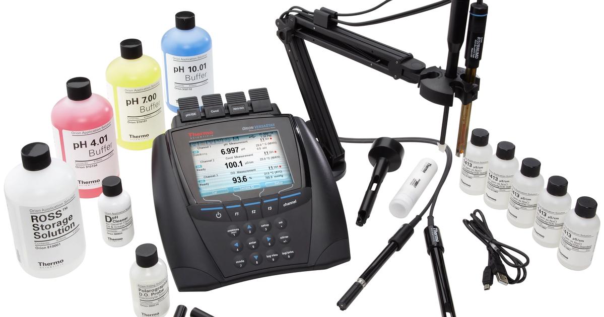 Orion Versa Star Pro pH/ISE/Conductivity/Dissolved Oxygen Multiparameter Benchtop Meter ...
