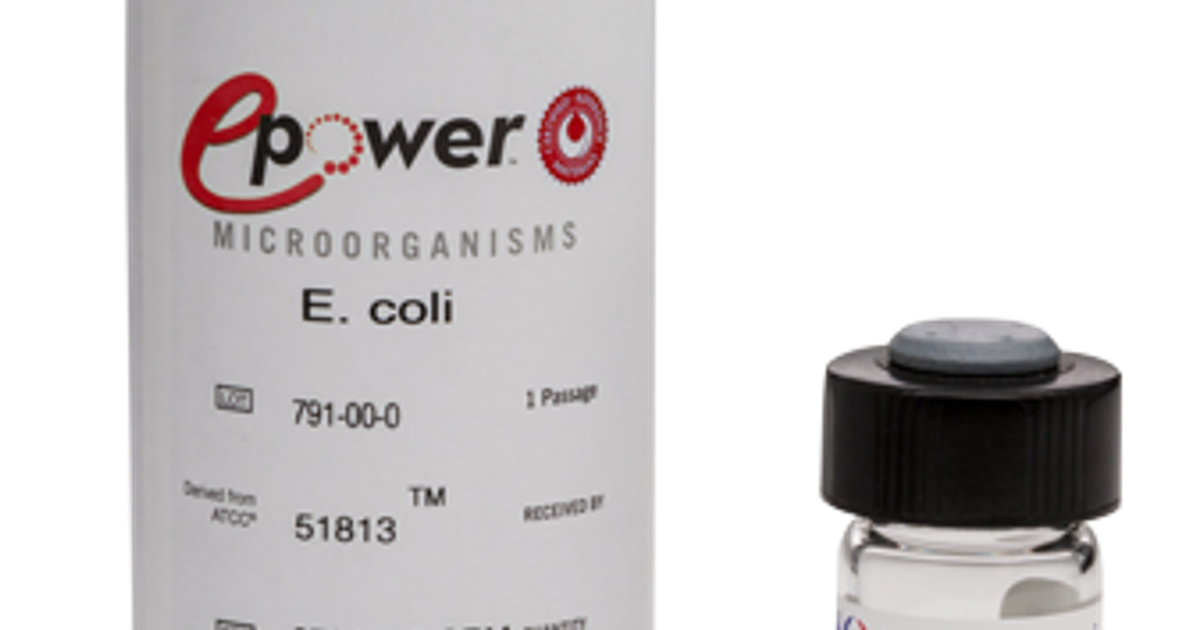 Epower CRM - Staphylococcus aureus subsp. aureus derived from ATCC® 25923™