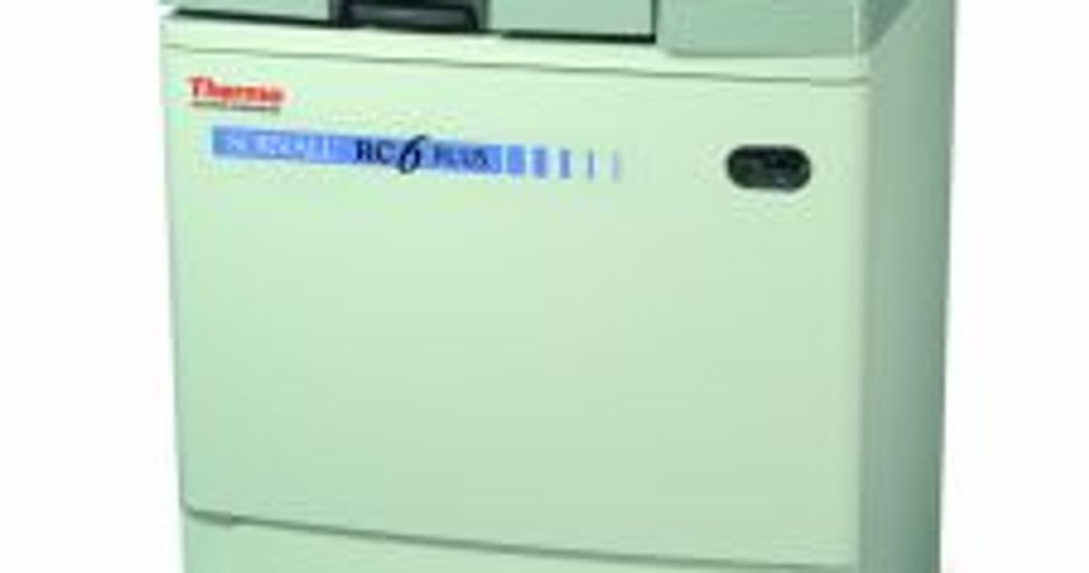 Thermo to show the new Sorvall RC-6 Plus Super-speed Centrifuge at ACHEMA