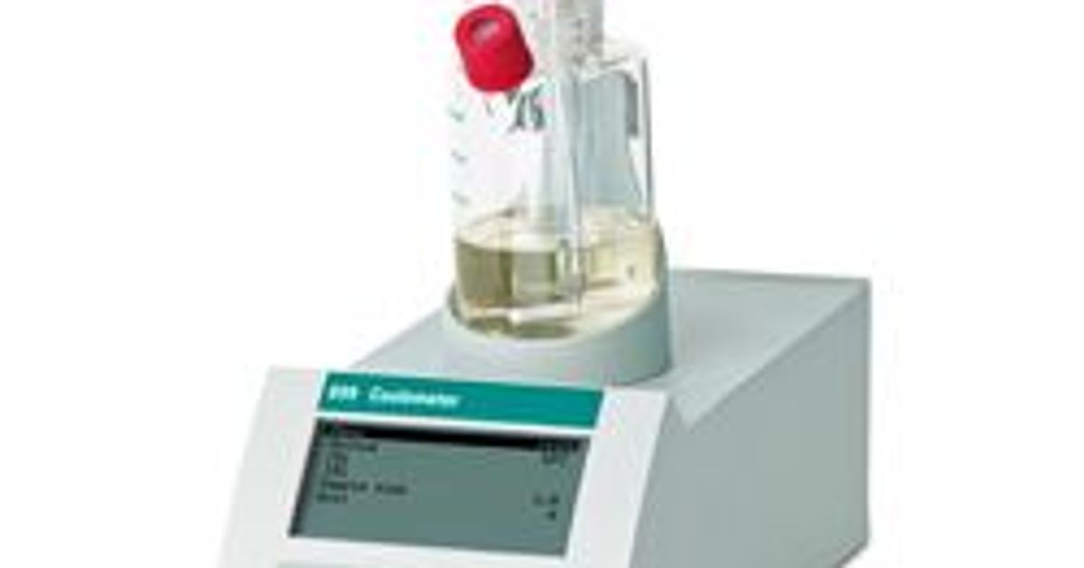 Coulometer Determines Water Content Wherever you Want