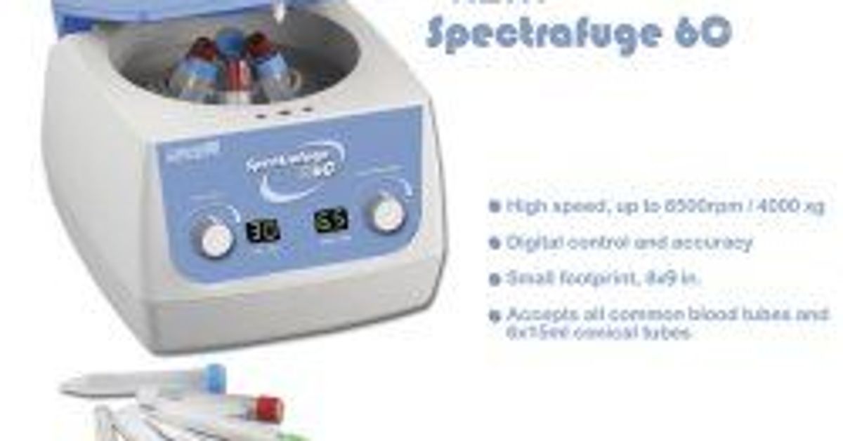 Spectrafuge 6C Compact Research Centrifuge