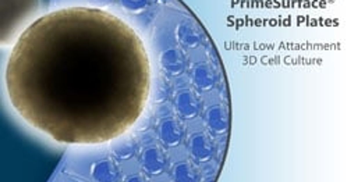 PrimeSurface® 3D culture: Clear, Ultra-low Attachment Plates: 96 well ...