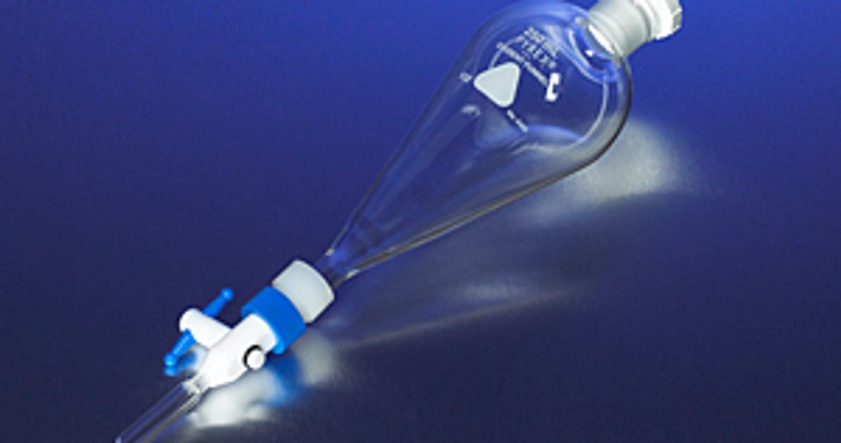 PYREX® 125 mL Replacement Squibb Separatory Funnel, Standard Taper ...