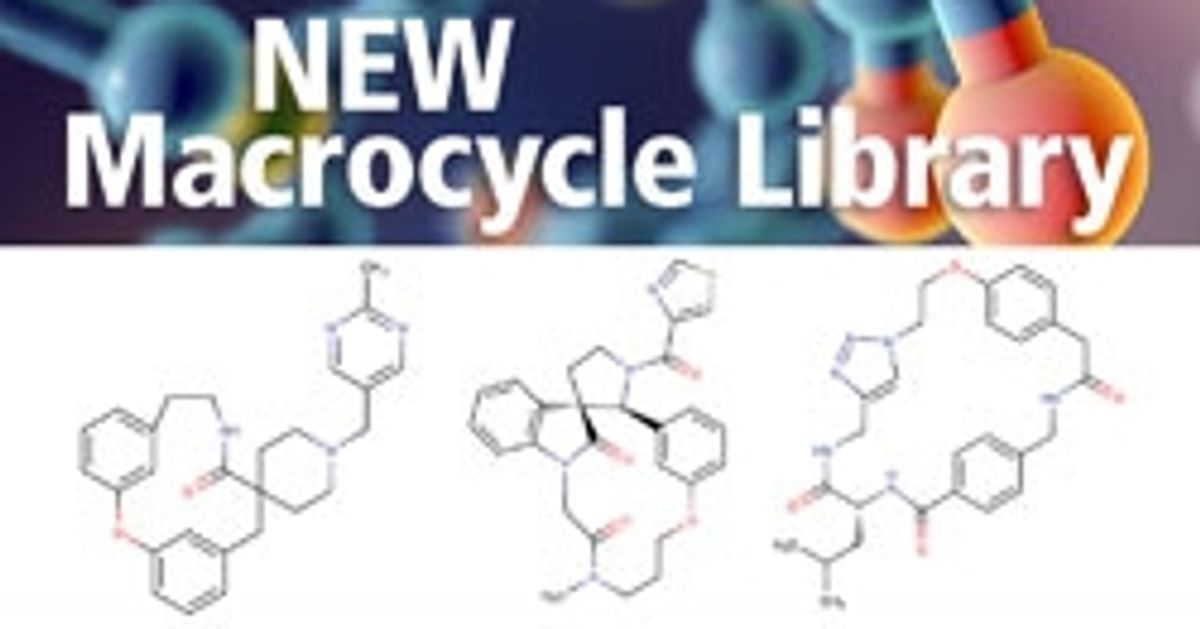 ChemBridge Launches New Library of Synthetic Macrocycles