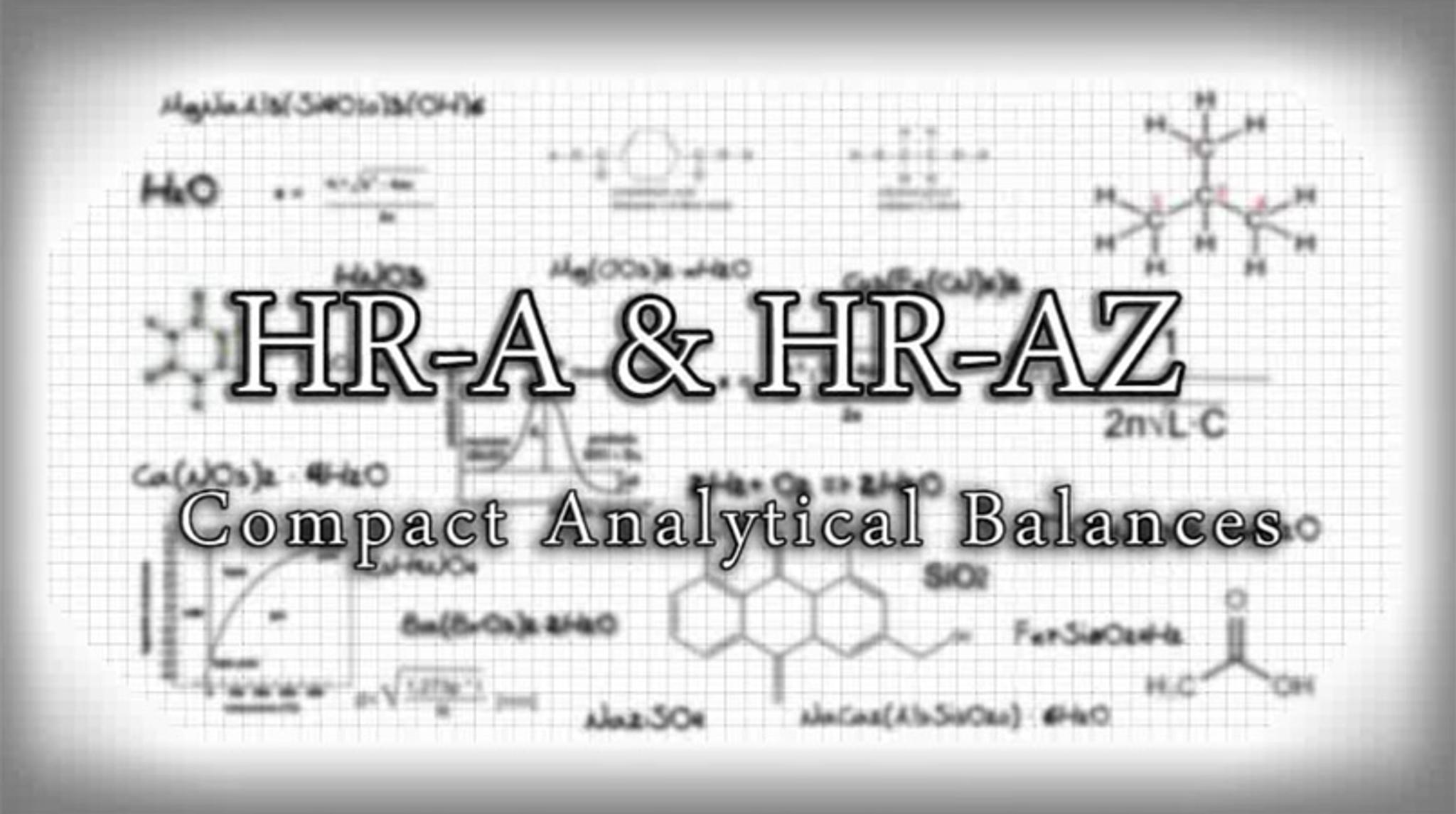 Compact Analytical Balance HR Series | SelectScience