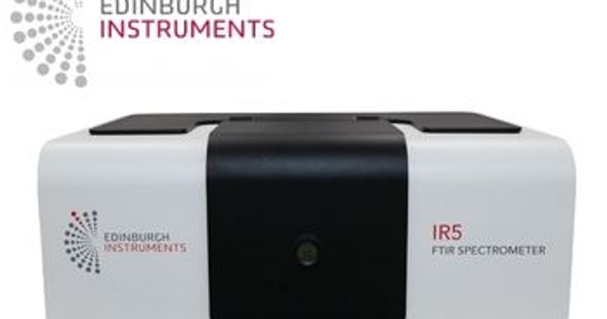 Edinburgh Instruments launches the new IR5 FTIR spectrometer