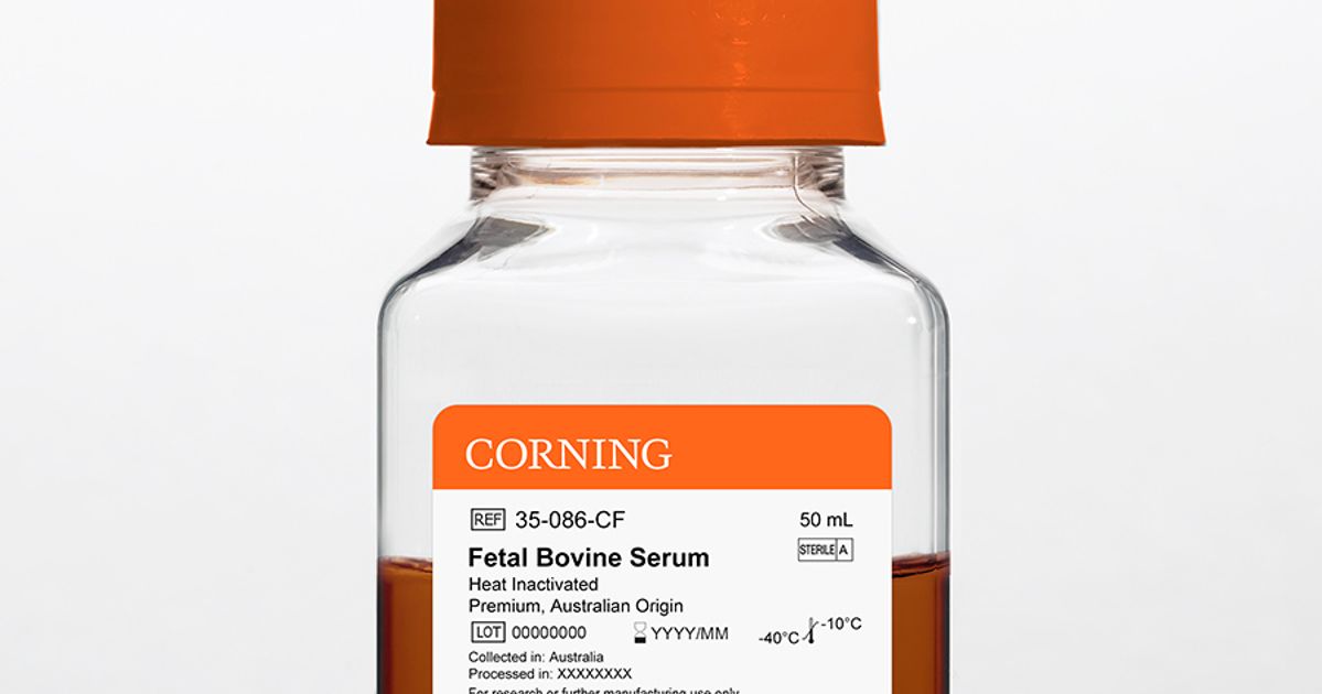 Corning® Fetal Bovine Serum, 50 mL, Premium, Australian Origin (Heat ...