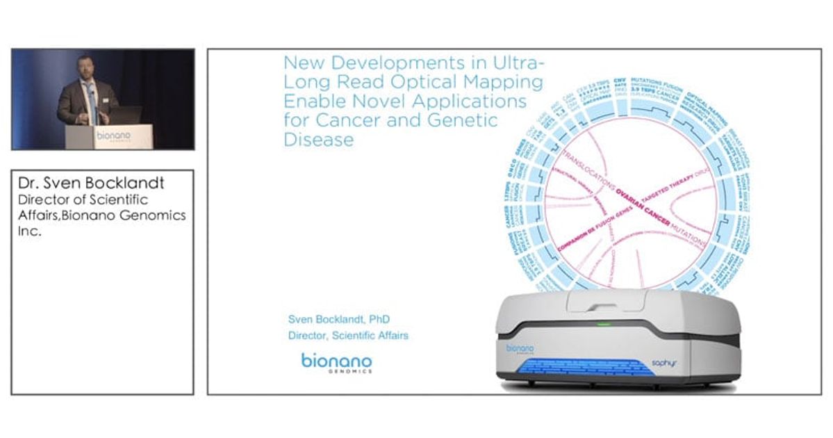 Novel Applications for Ultra-Long Read Optical Mapping in Cancer and ...