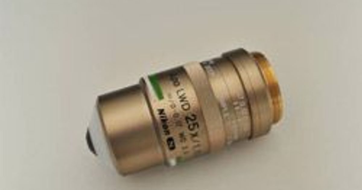 Nikon Launches High NA, Long WD, Wide FOV Objective for Neuroscience