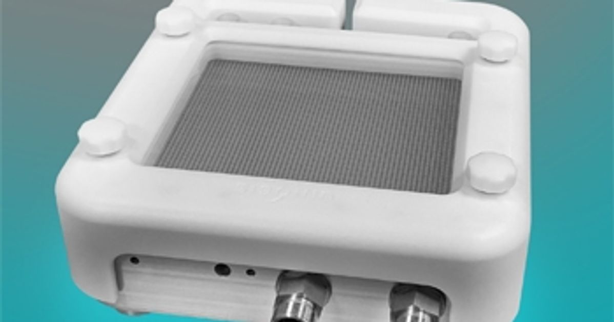 Standalone flow chemistry module for exothermic reactions