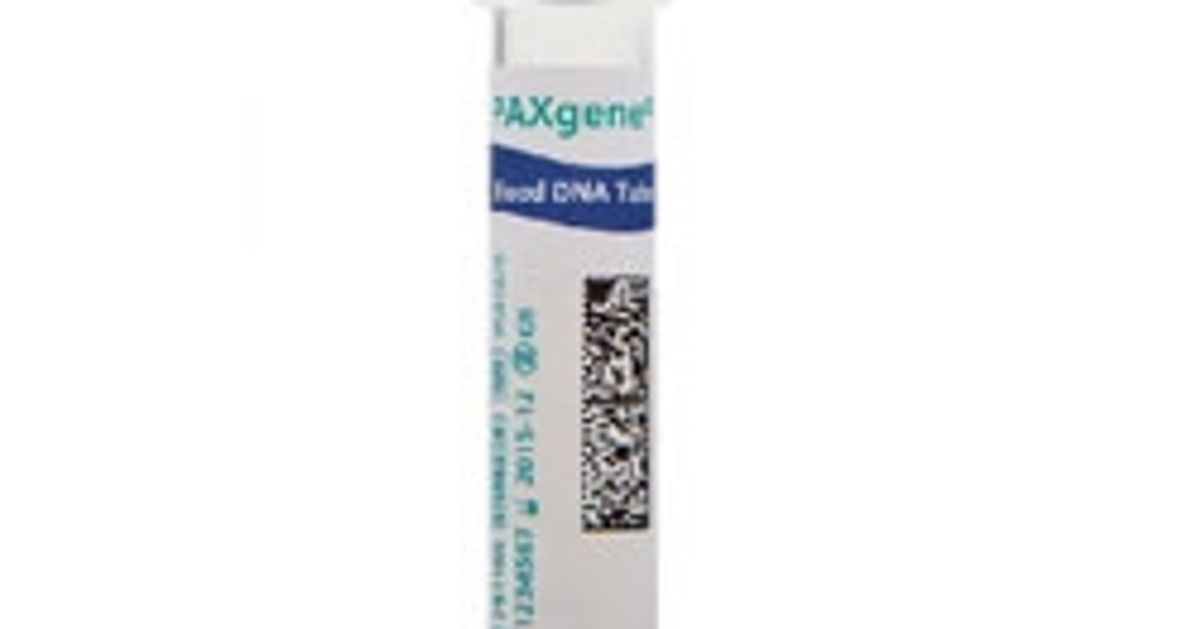 First Blood Collection Tube for IVD Genomic DNA Testing Now Available