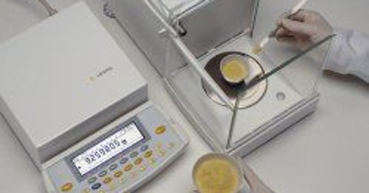 For highly accurate microweighing: Sartorius ME36S microbalance