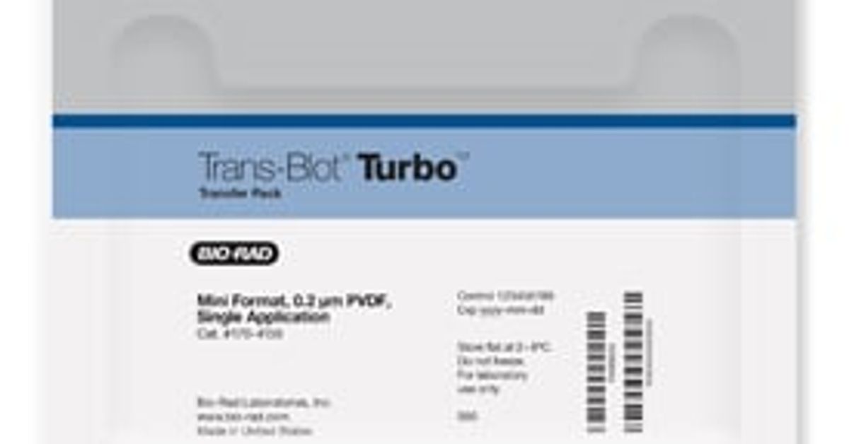Trans-Blot Turbo Mini PVDF Transfer Packs #1704156 reviews