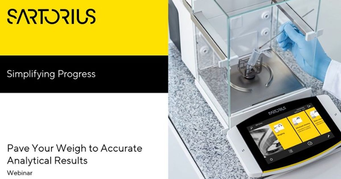 Improve your analytical accuracy