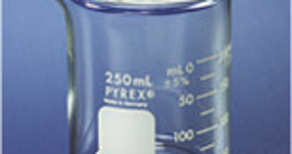 PYREX® Heavy Duty Griffin 600 mL Beaker, Double Scale, Graduated
