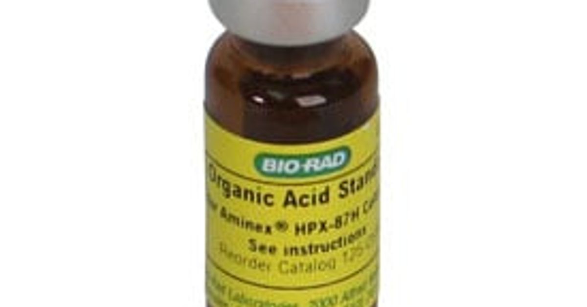 Organic Acid Analysis Standard #1250586 reviews