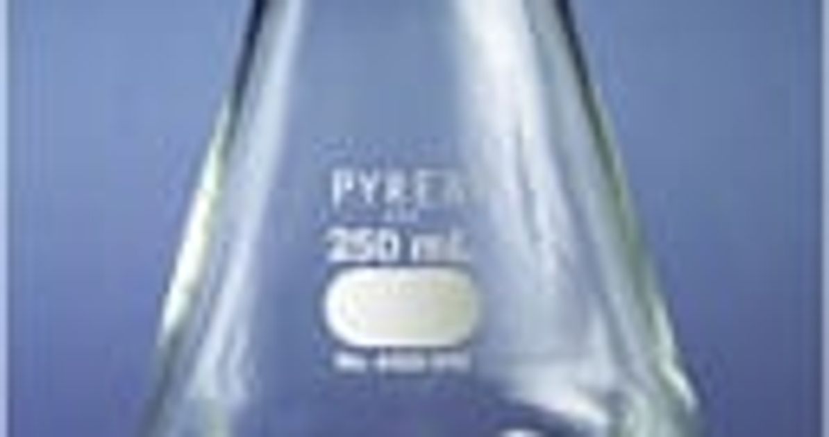 PYREX® 125 mL Narrow Mouth Erlenmeyer Flask with Baffles reviews