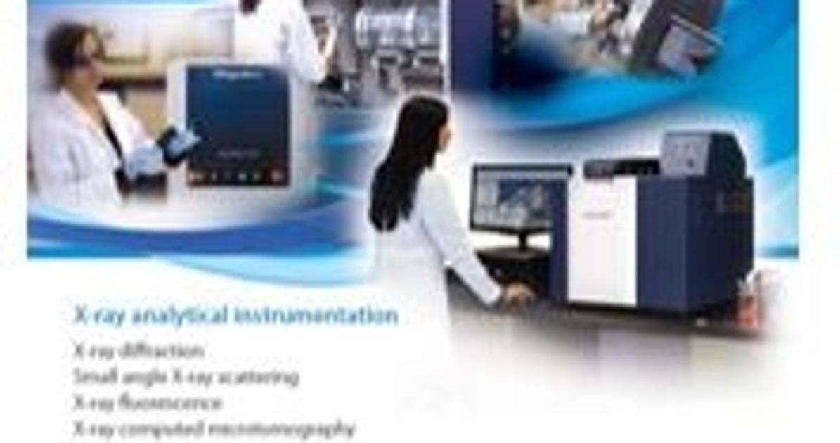New Catalog Features Portfolio of Rigaku X-ray Instruments