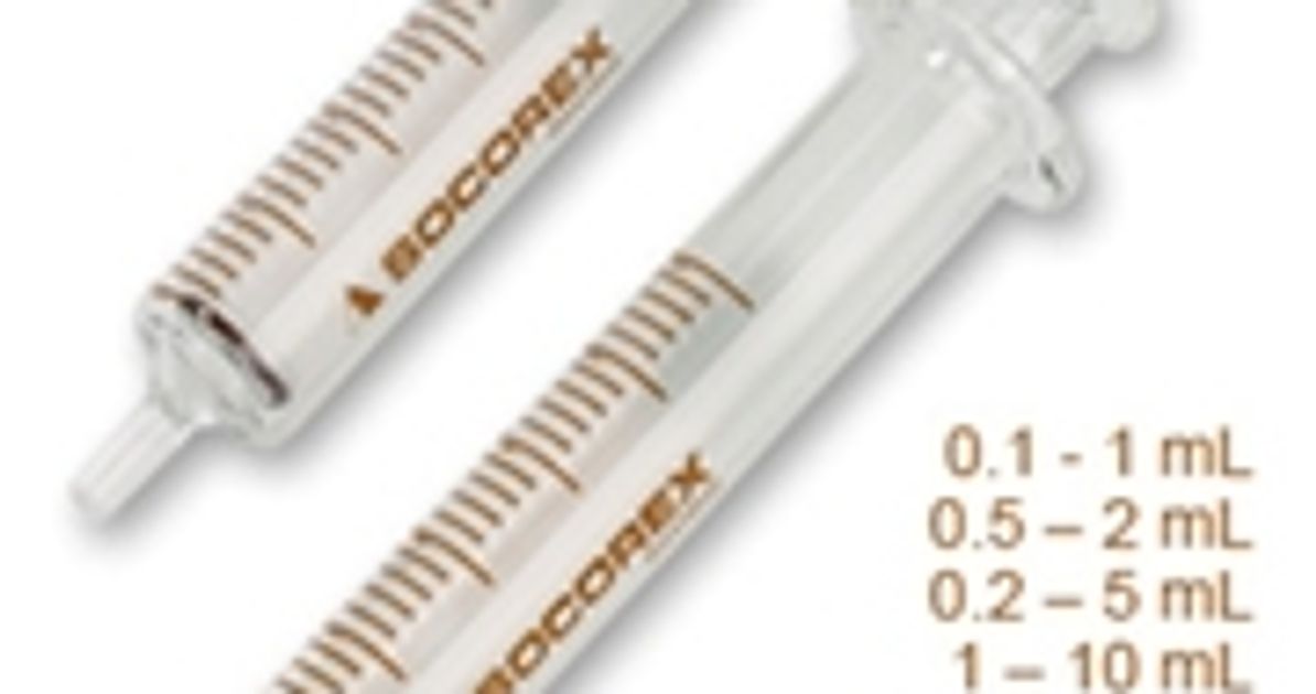 Smart Distribution of Any Type of Liquid with Borosilicate Glass Syringes
