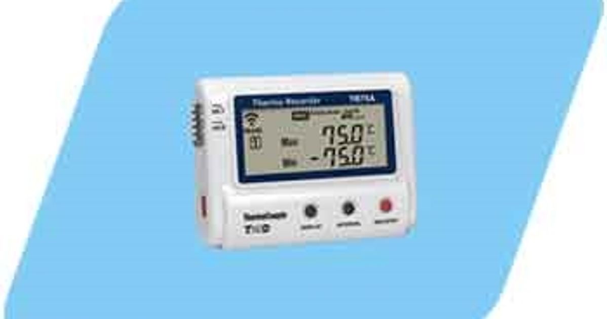 New TR75A thermocouple temperature loggers from T&D