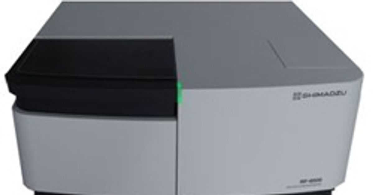 Shimadzu’s Reimagined Spectrofluorophotometer Provides Speed ...