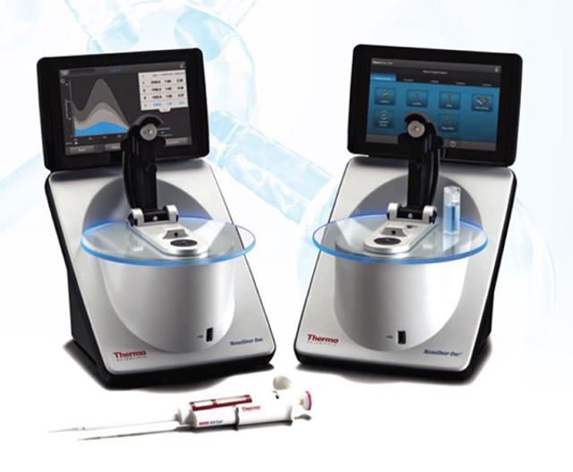 The New Thermo Scientific NanoDrop One Spectrophotometer Detects Sample ...