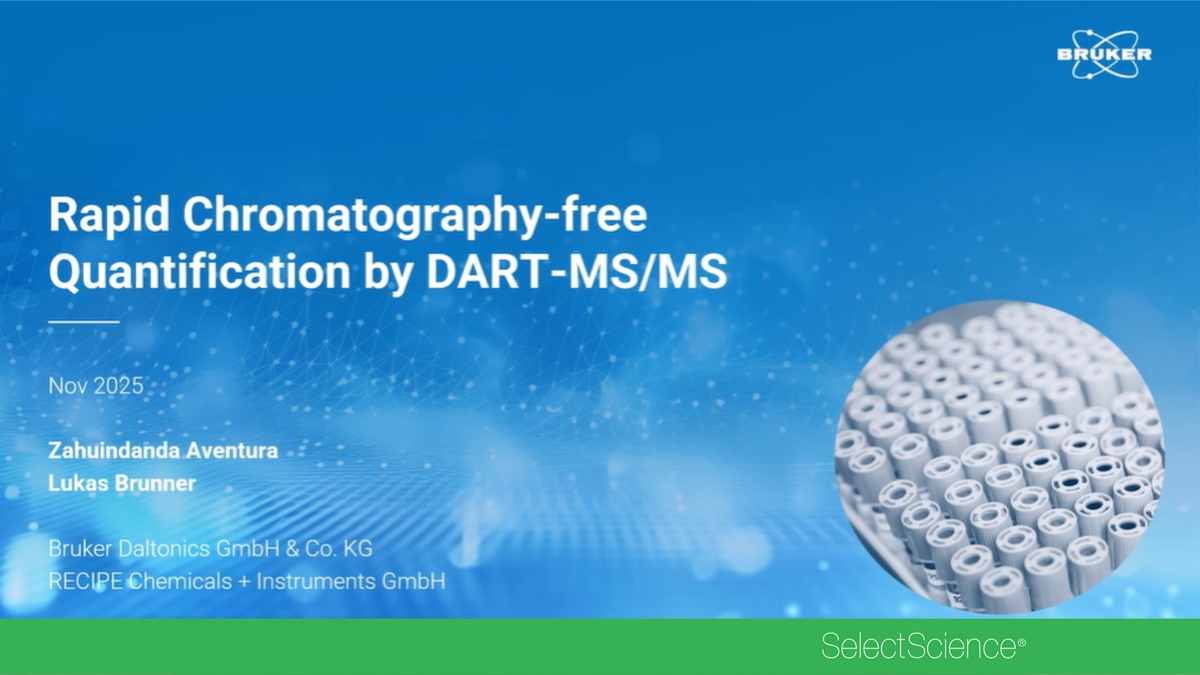 Rapid chromatography-free quantification by DART-MS/MS