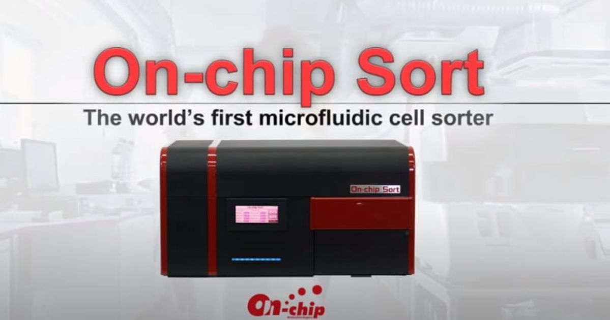 On Chip Sort The World S First Microfluidic Cell Sorter