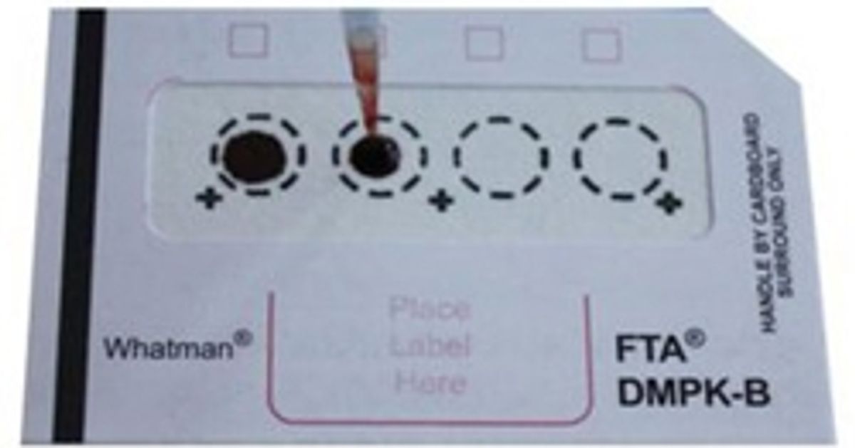 Whatman FTA DMPK Cards