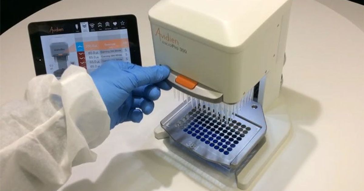 Avidien microPro 300 96-Channel Pipettor System Overview