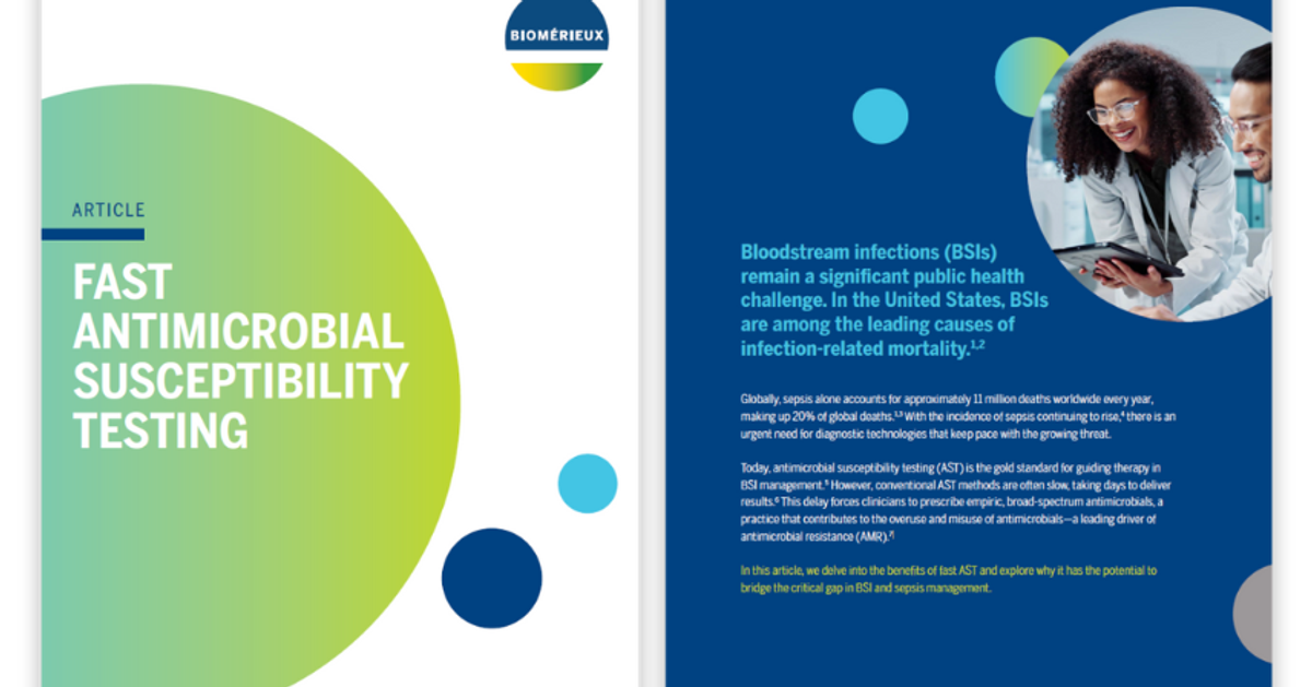 How fast antimicrobial susceptibility testing could impact sepsis ...