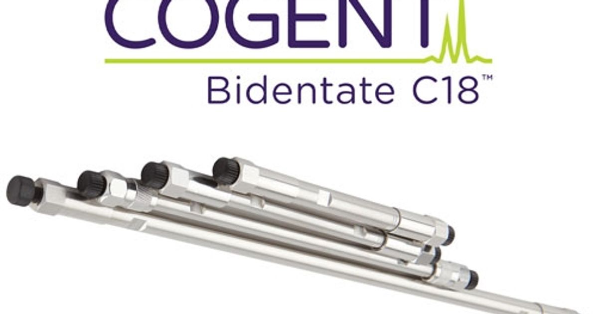 Cogent Bidentate C18™ HPLC Columns | SelectScience