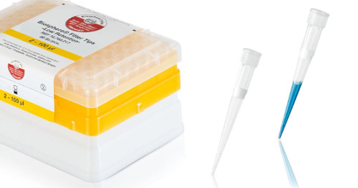 Low Retention Pipette Tips