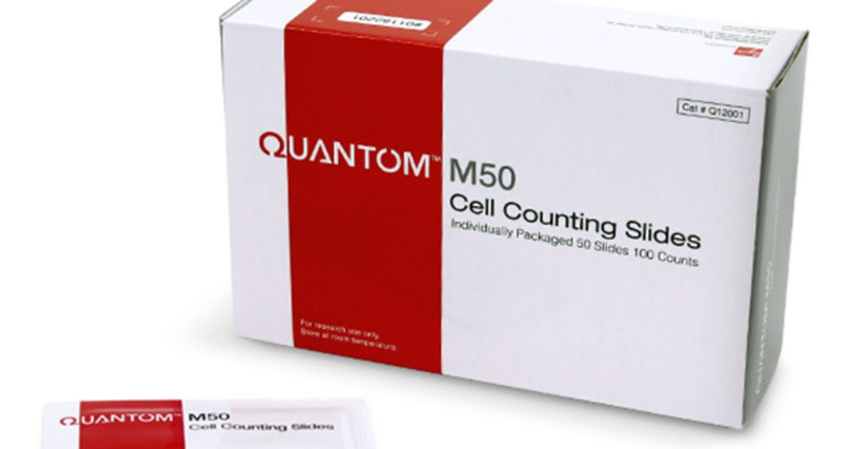 Buy QUANTOM Tx™ M50 Cell Counting Slide Read Reviews