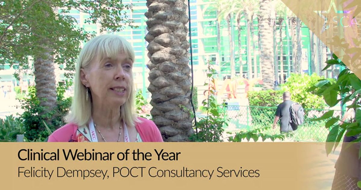 Scientists’ Choice Award winner, Felicity Dempsey, discusses point-of ...