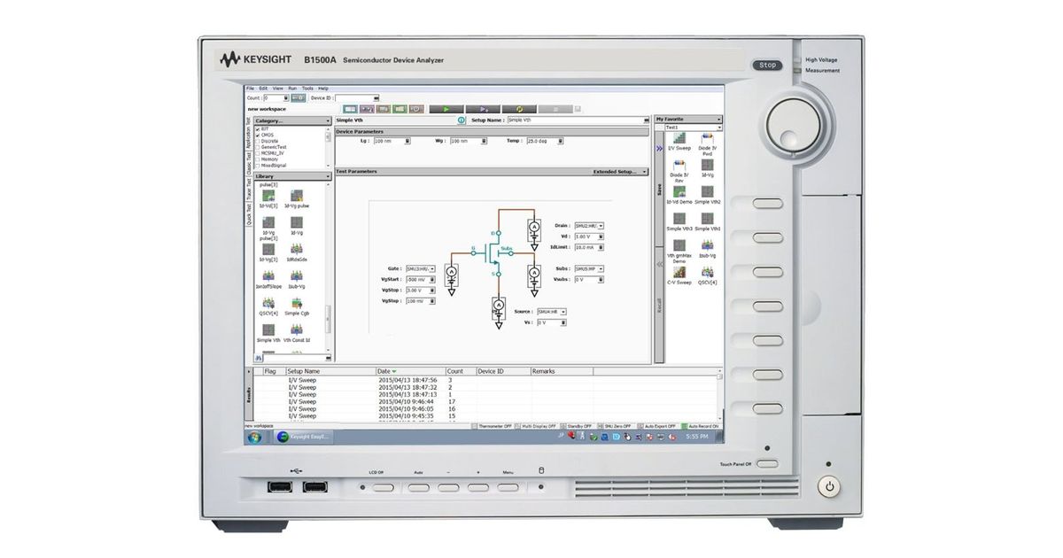 B1500A Semiconductor Device Parameter Analyzer reviews