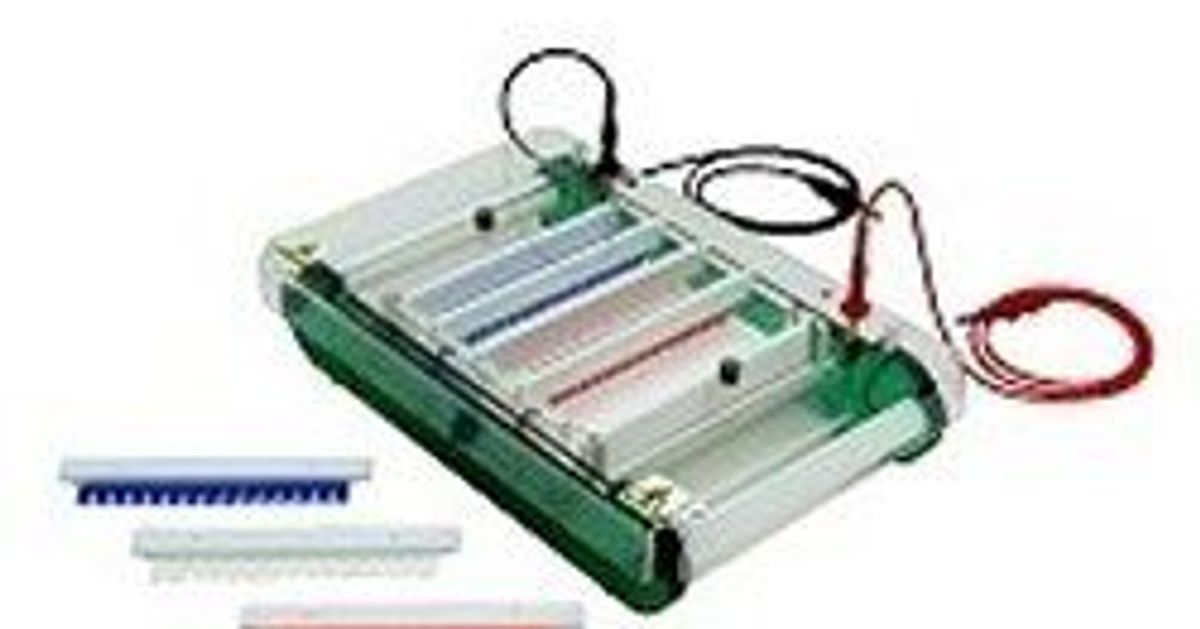 Scie-Plas sets the standard for horizontal gel electrophoresis with the ...