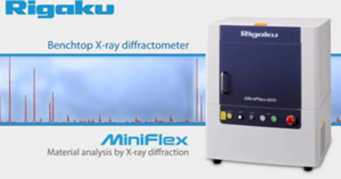 Rigaku MiniFlex Benchtop X-Ray Diffractometer