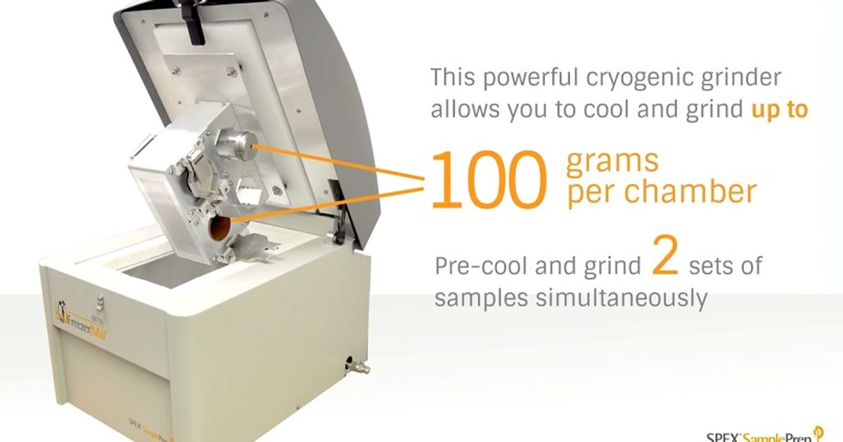 6870D Freezer/Mill ® -High Throughput Cryogenic Grinder
