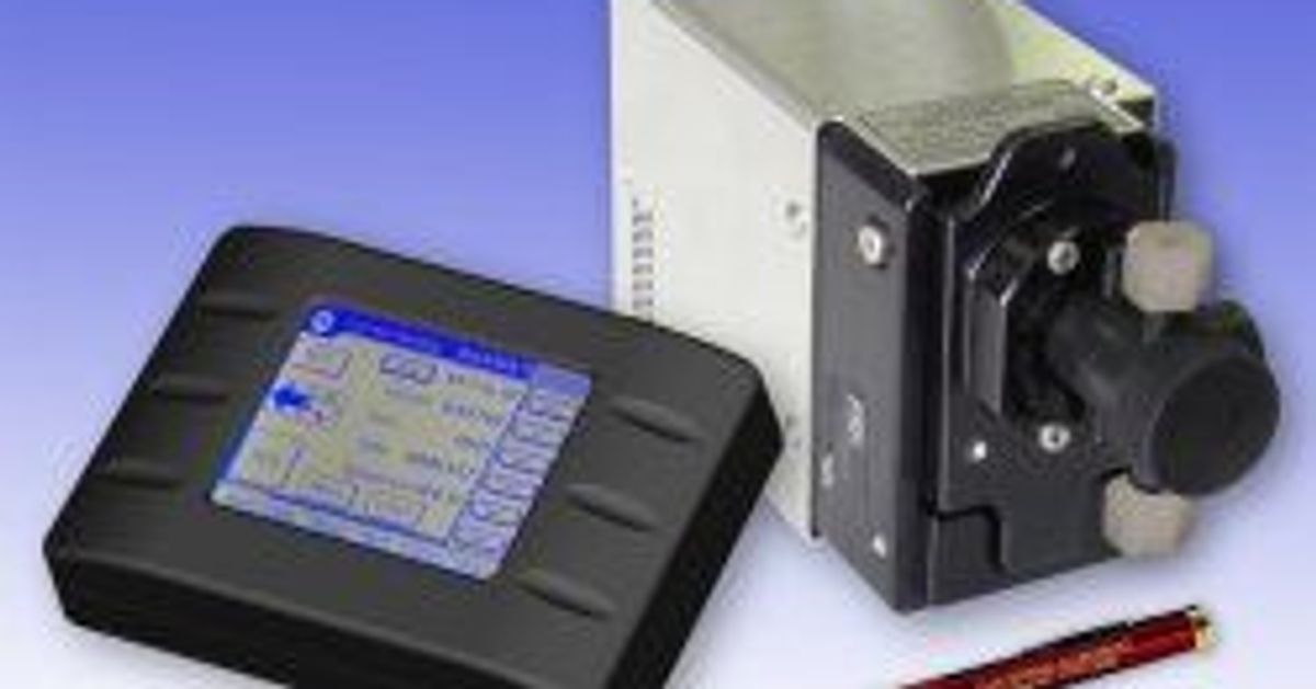 Precision Dispensing Pump for UV Sensitive Fluids