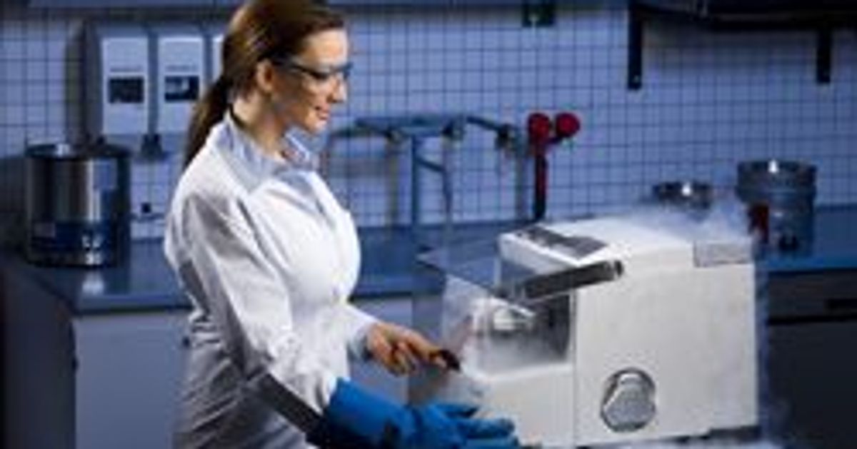 RETSCH’s New CryoMill for Safe and Efficient grinding with Liquid Nitrogen