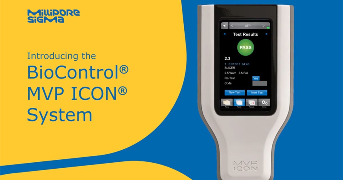 MVP ICON ® System - HACCP Management Redefined