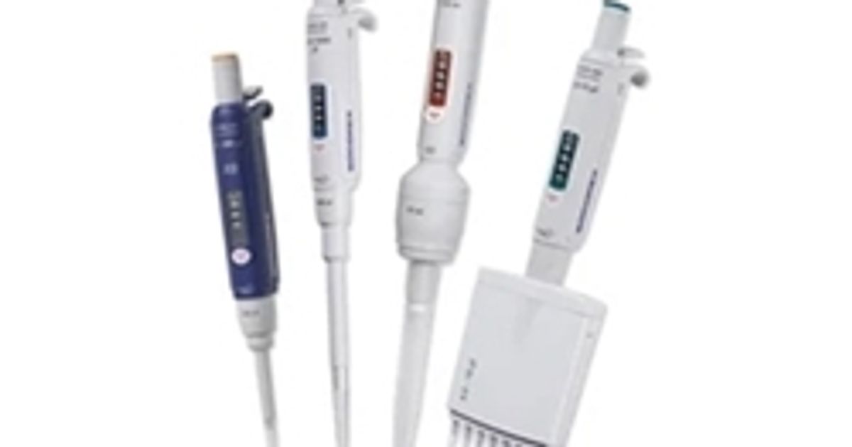Reliable and ergonomic micropipettes for comfortable small volume pipetting